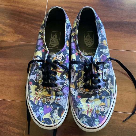 Vans | Shoes | Vans Disney Villains Limited Edition Womens 8 | Poshmark